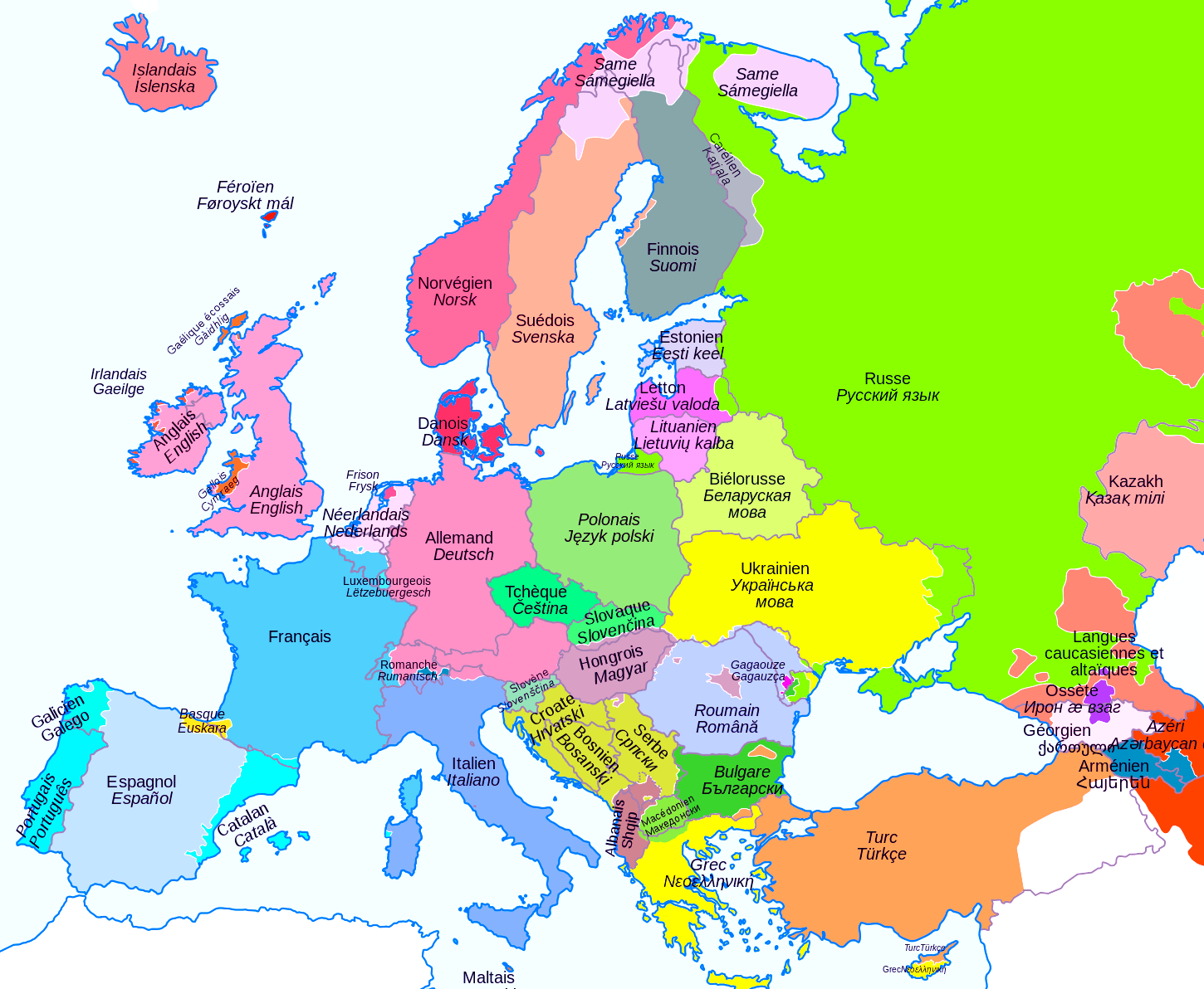 Cartes De L Europe Et Informations Sur Le Continent Europ en Cartes De L Europe Et Informations Sur Le Continent Europ en
